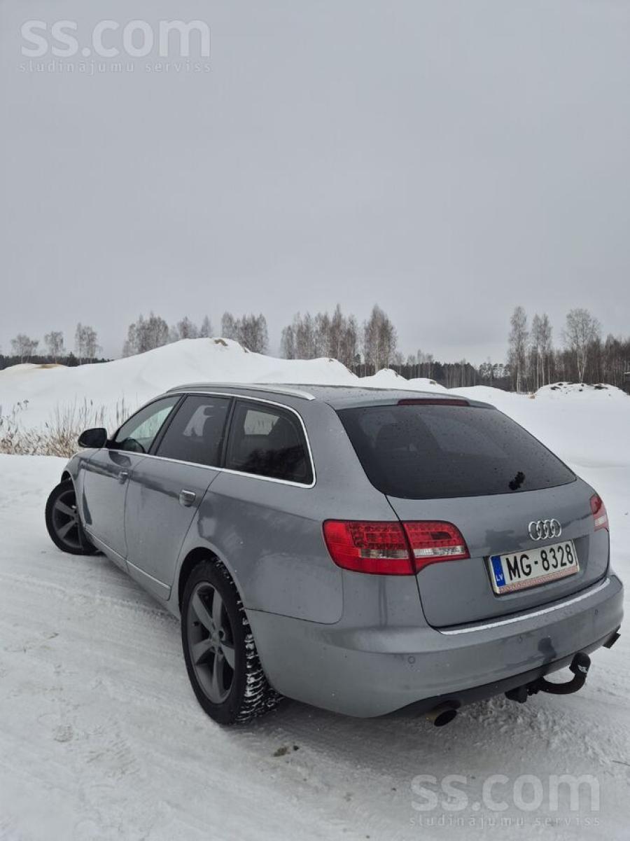 Grey Audi A6 2008 in Jelgava, with an engine capacity of 2.00 L and mileage of 380 thousand km for 4500 €, photo 4 on AUTOMOTO.COM.LV