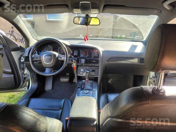 Grey Audi A6 2008 in Jelgava, with an engine capacity of 2.00 L and mileage of 380 thousand km for 4500 €, photo 6 on AUTOMOTO.COM.LV