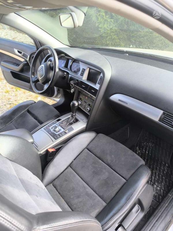 Pelēks Audi A6 2008 Kauņa, ar dzinēja tilpumu 2.70 L un nobraukumu 333 tūkst. km par 1450 €, foto 11 vietnē AUTOMOTO.COM.LV