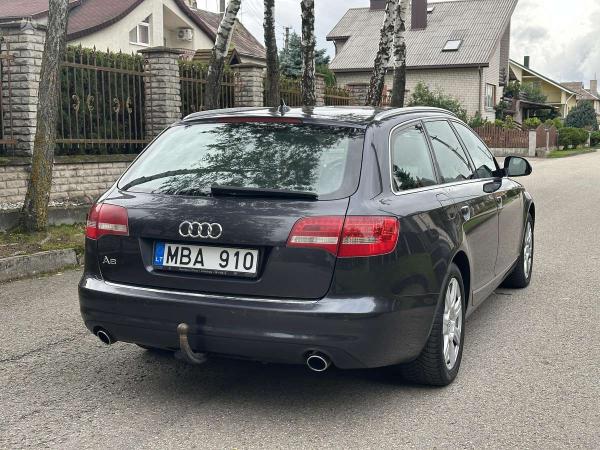 Grey Audi A6 2008 in Marijampole, with an engine capacity of 2.70 L and mileage of 276 thousand km for 3499 €, photo 6 on AUTOMOTO.COM.LV