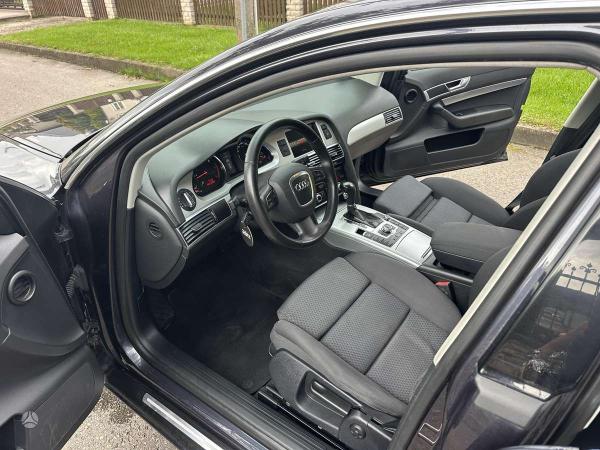 Grey Audi A6 2008 in Marijampole, with an engine capacity of 2.70 L and mileage of 276 thousand km for 3499 €, photo 10 on AUTOMOTO.COM.LV