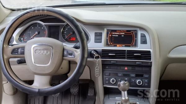 Grey Audi A6 2008 in Riga, with an engine capacity of 2.70 L and mileage of 238 thousand km for 2750 €, photo 4 on AUTOMOTO.COM.LV