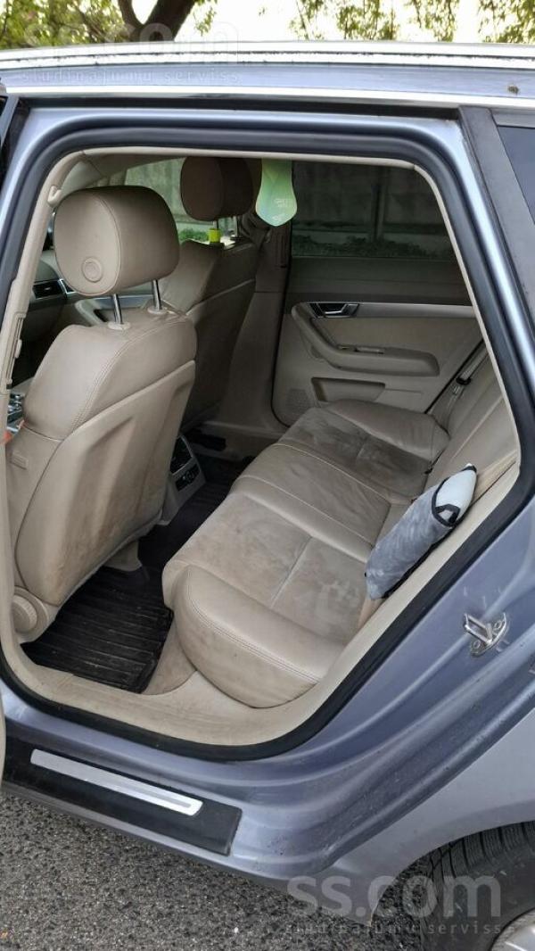 Grey Audi A6 2008 in Riga, with an engine capacity of 2.70 L and mileage of 238 thousand km for 2750 €, photo 5 on AUTOMOTO.COM.LV