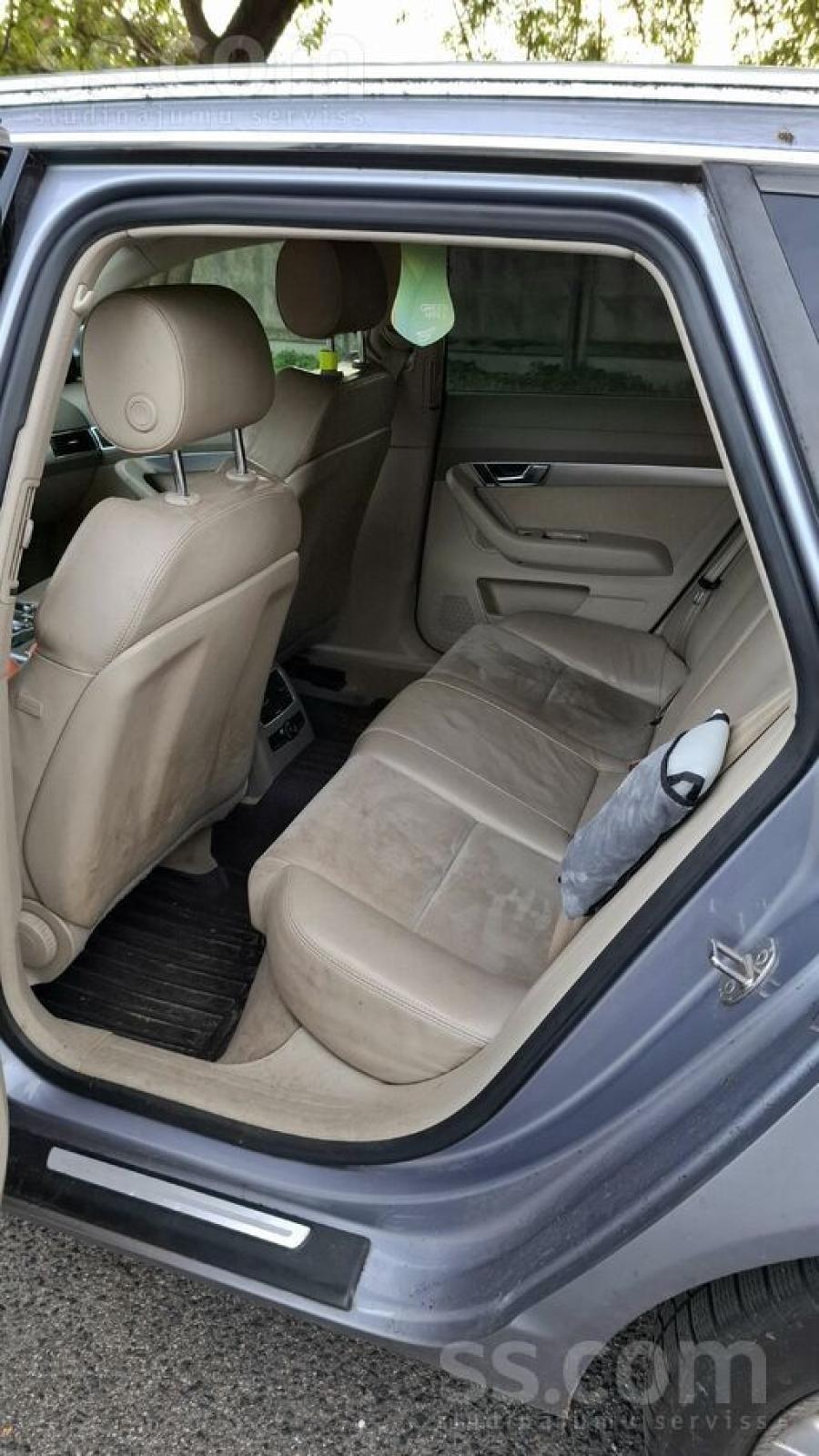 Pelēks Audi A6 2008 Rīga, ar dzinēja tilpumu 2.70 L un nobraukumu 238 tūkst. km par 2750 €, foto 5 vietnē AUTOMOTO.COM.LV
