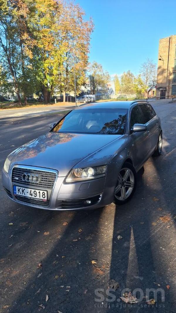 Серый Ауди А6 2008 в Елгава, объемом двигателя 3.00 л и пробегом 263 тыс. км за 3850 €, фото 1 на AUTOMOTO.COM.LV