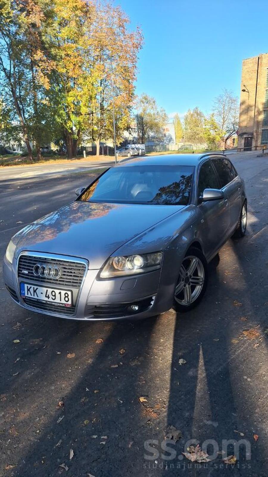 Серый Ауди А6 2008 в Елгава, объемом двигателя 3.00 л и пробегом 263 тыс. км за 3850 €, фото 1 на AUTOMOTO.COM.LV