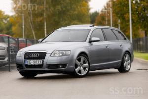 Grey Audi A6 2008 in Jelgava, with an engine capacity of 2.70 L and mileage of 0 thousand km for 3700 €, photo 1 on AUTOMOTO.COM.LV
