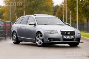 Grey Audi A6 2008 in Jelgava, with an engine capacity of 2.70 L and mileage of 0 thousand km for 3700 €, photo 4 on AUTOMOTO.COM.LV