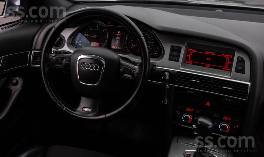 Grey Audi A6 2008 in Jelgava, with an engine capacity of 2.70 L and mileage of 0 thousand km for 3700 €, photo 14 on AUTOMOTO.COM.LV