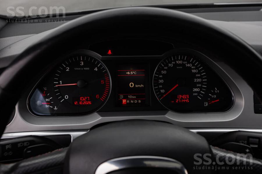 Grey Audi A6 2008 in Jelgava, with an engine capacity of 2.70 L and mileage of 0 thousand km for 3700 €, photo 25 on AUTOMOTO.COM.LV