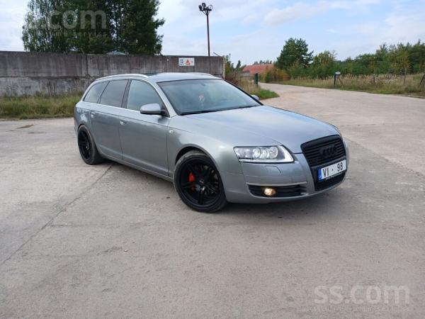 Pelēks Audi A6 2008 Daugavpils, ar dzinēja tilpumu 3.00 L un nobraukumu 300 tūkst. km par 4200 €, foto 1 vietnē AUTOMOTO.COM.LV