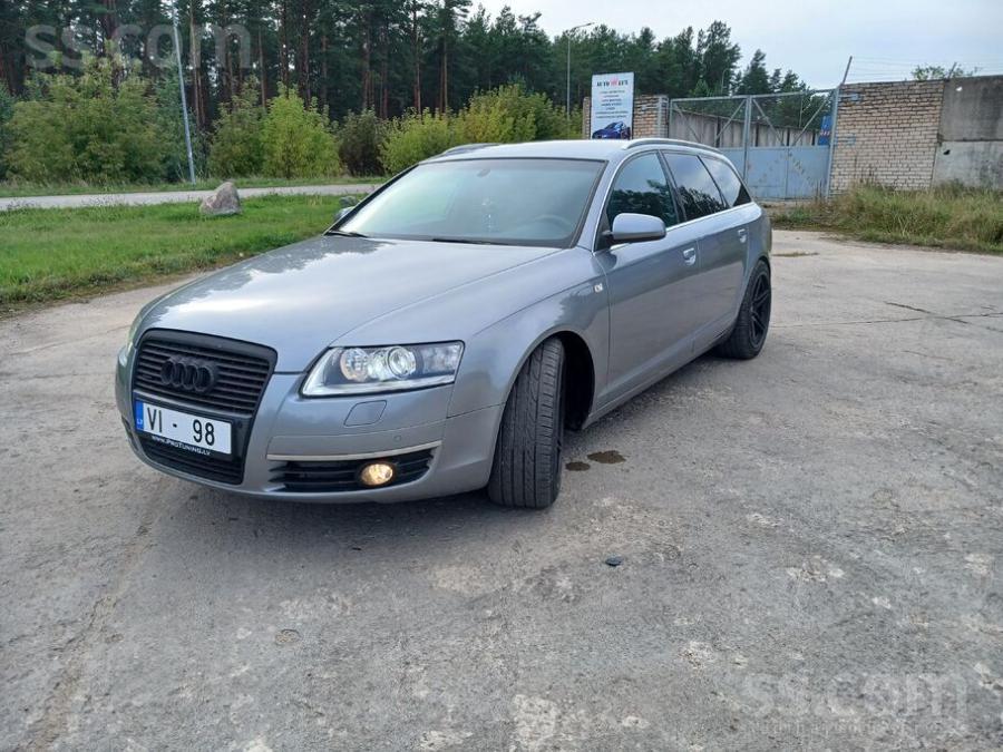 Pelēks Audi A6 2008 Daugavpils, ar dzinēja tilpumu 3.00 L un nobraukumu 300 tūkst. km par 4200 €, foto 3 vietnē AUTOMOTO.COM.LV