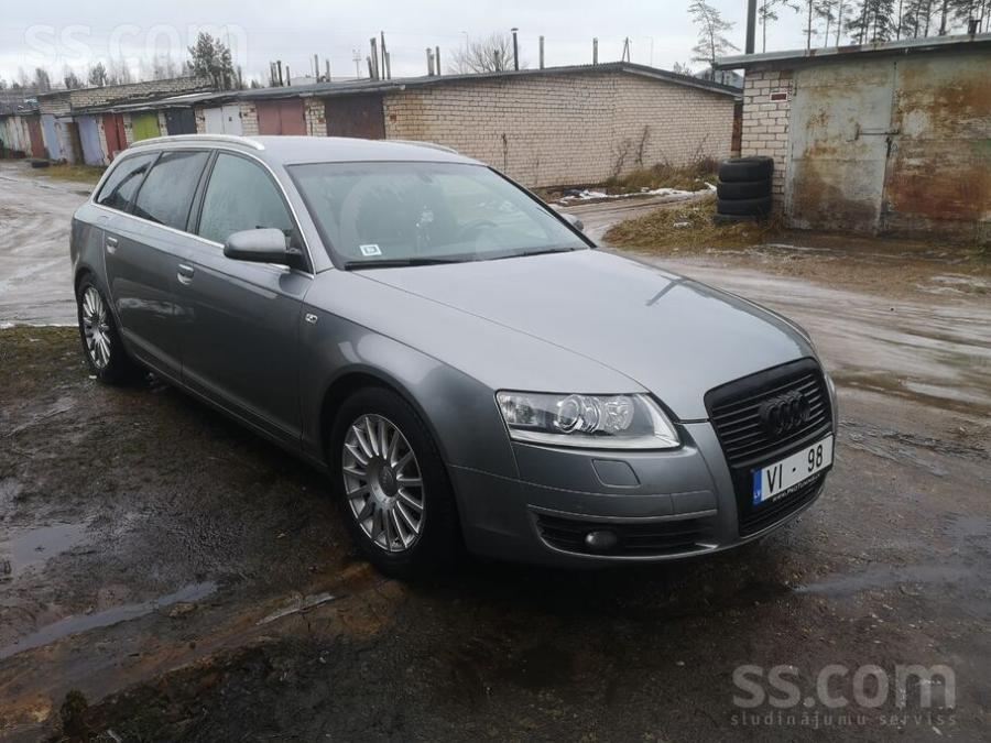 Pelēks Audi A6 2008 Daugavpils, ar dzinēja tilpumu 3.00 L un nobraukumu 300 tūkst. km par 4200 €, foto 8 vietnē AUTOMOTO.COM.LV