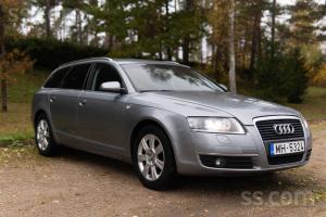 Grey Audi A6 2008 in Talsi, with an engine capacity of 2.00 L and mileage of 332 thousand km for 3300 €, photo 1 on AUTOMOTO.COM.LV