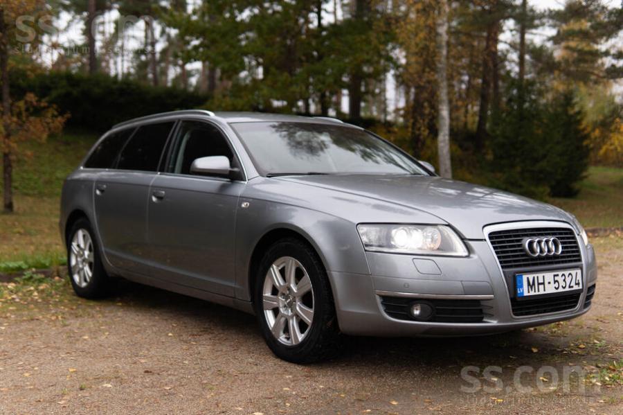 Grey Audi A6 2008 in Talsi, with an engine capacity of 2.00 L and mileage of 332 thousand km for 3300 €, photo 1 on AUTOMOTO.COM.LV