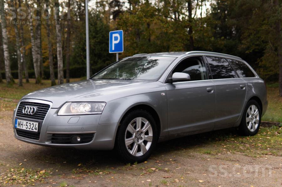 Grey Audi A6 2008 in Talsi, with an engine capacity of 2.00 L and mileage of 332 thousand km for 3300 €, photo 4 on AUTOMOTO.COM.LV