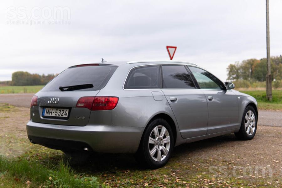 Grey Audi A6 2008 in Talsi, with an engine capacity of 2.00 L and mileage of 332 thousand km for 3300 €, photo 5 on AUTOMOTO.COM.LV
