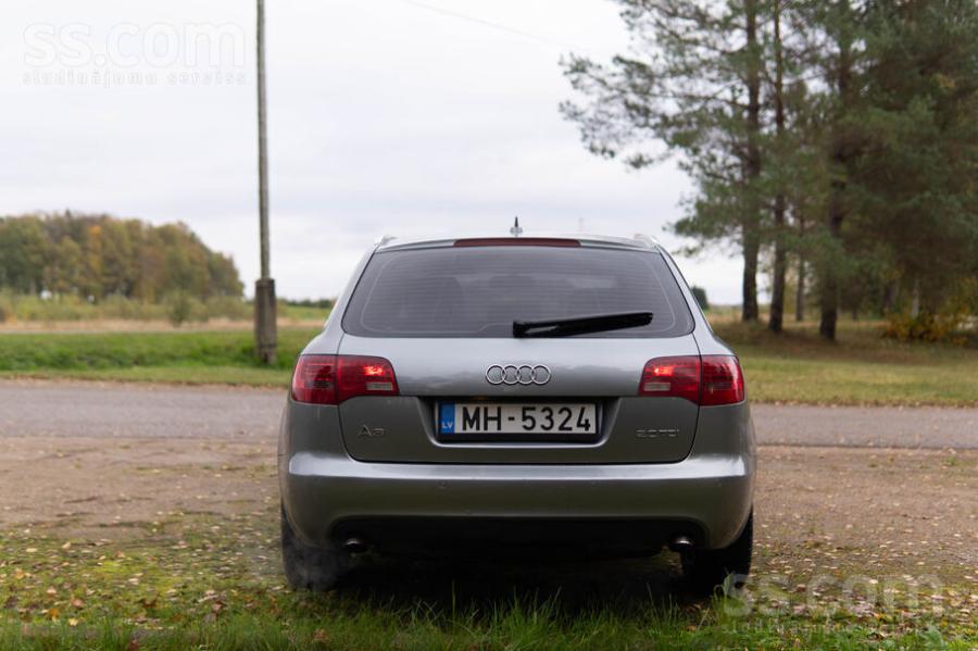 Grey Audi A6 2008 in Talsi, with an engine capacity of 2.00 L and mileage of 332 thousand km for 3300 €, photo 7 on AUTOMOTO.COM.LV