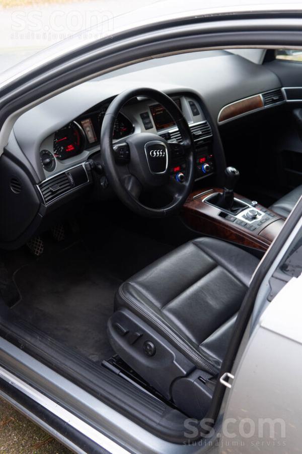 Pelēks Audi A6 2008 Talsi, ar dzinēja tilpumu 2.00 L un nobraukumu 332 tūkst. km par 3300 €, foto 11 vietnē AUTOMOTO.COM.LV