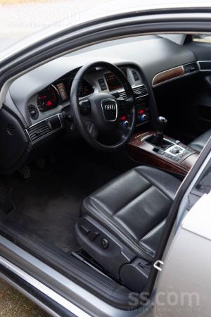 Grey Audi A6 2008 in Talsi, with an engine capacity of 2.00 L and mileage of 332 thousand km for 3300 €, photo 11 on AUTOMOTO.COM.LV