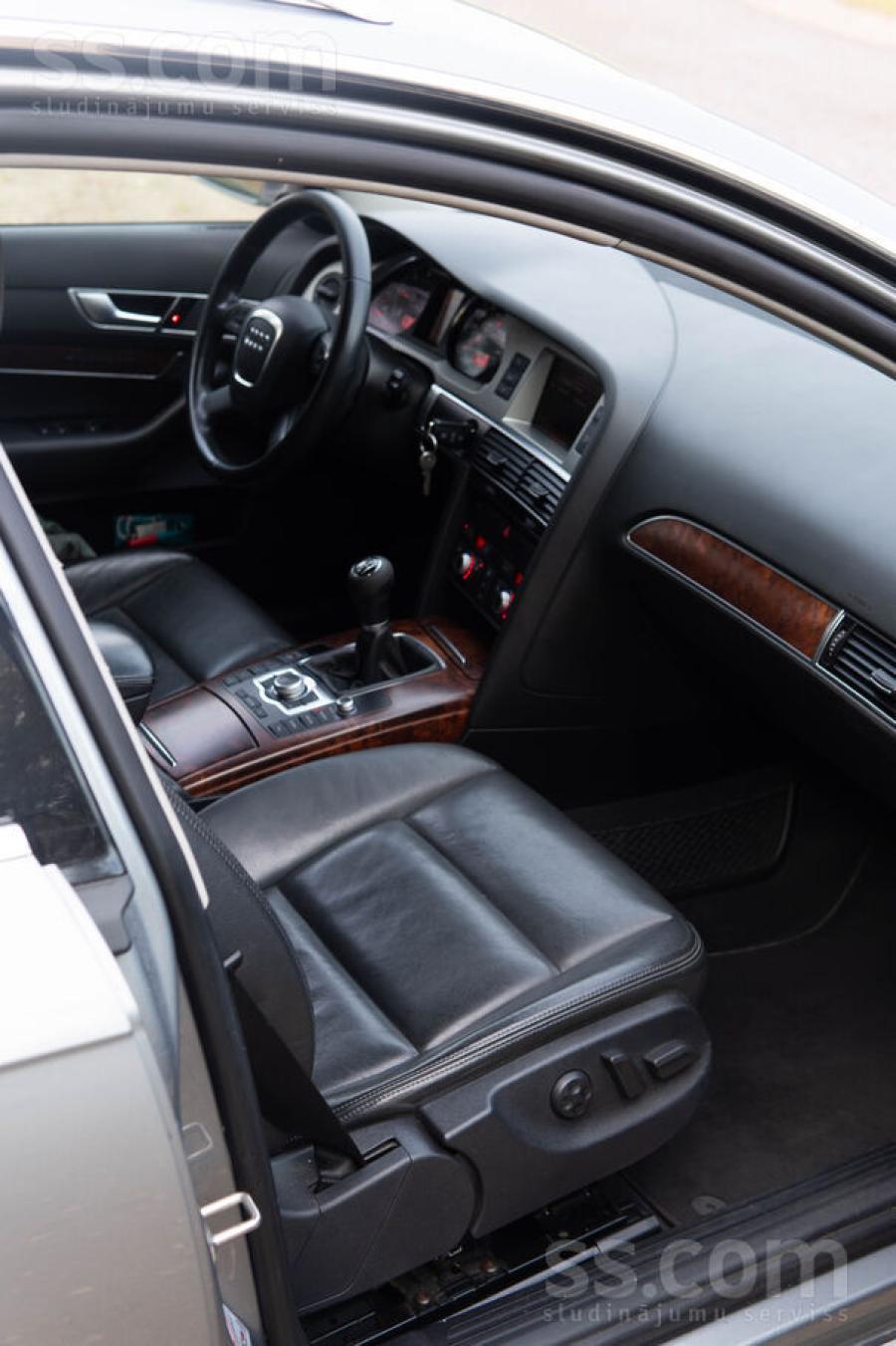 Grey Audi A6 2008 in Talsi, with an engine capacity of 2.00 L and mileage of 332 thousand km for 3300 €, photo 16 on AUTOMOTO.COM.LV