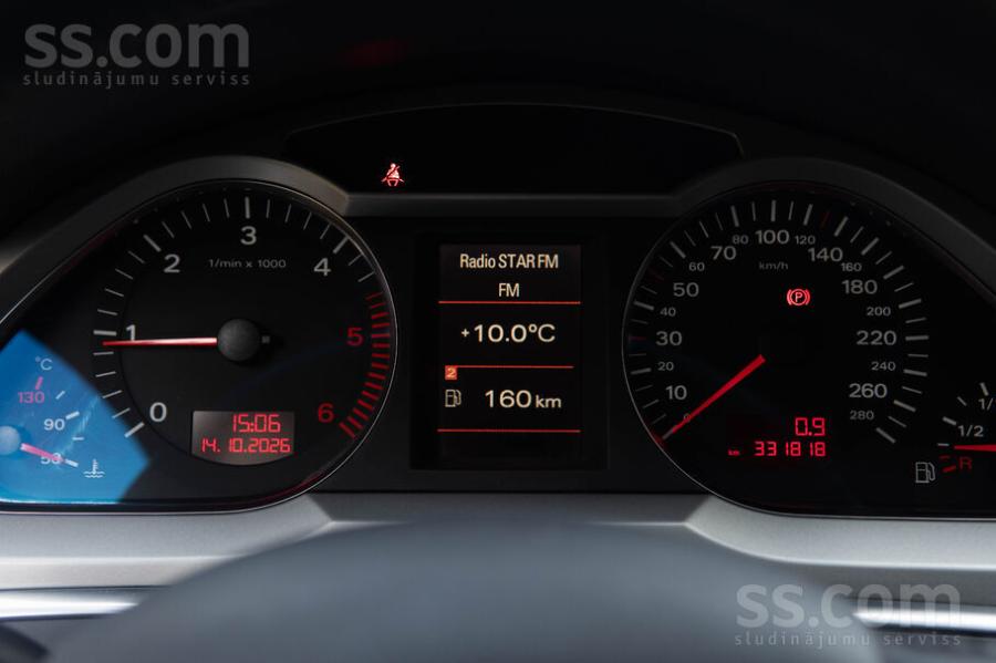 Grey Audi A6 2008 in Talsi, with an engine capacity of 2.00 L and mileage of 332 thousand km for 3300 €, photo 23 on AUTOMOTO.COM.LV