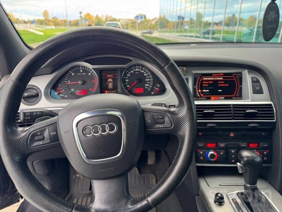 Pelēks Audi A6 2008 Daugavpils, ar dzinēja tilpumu 3.00 L un nobraukumu 322 tūkst. km par 3900 €, foto 14 vietnē AUTOMOTO.COM.LV