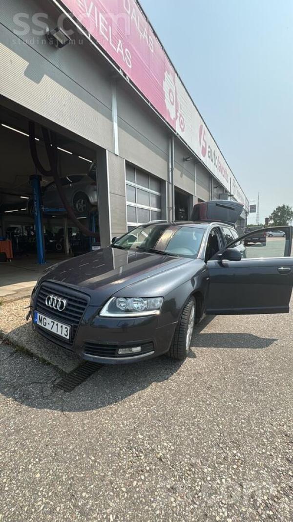Pelēks Audi A6 2009 Krāslava, ar dzinēja tilpumu 2.00 L un nobraukumu 300 tūkst. km par 9250 €, foto 1 vietnē AUTOMOTO.COM.LV