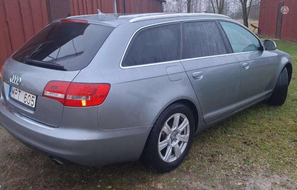 Grey Audi A6 2009 in Birzai, with an engine capacity of 1.97 L and mileage of 317 thousand km for 4800 €, photo 3 on AUTOMOTO.COM.LV