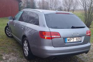 Grey Audi A6 2009 in Birzai, with an engine capacity of 1.97 L and mileage of 317 thousand km for 4800 €, photo 4 on AUTOMOTO.COM.LV