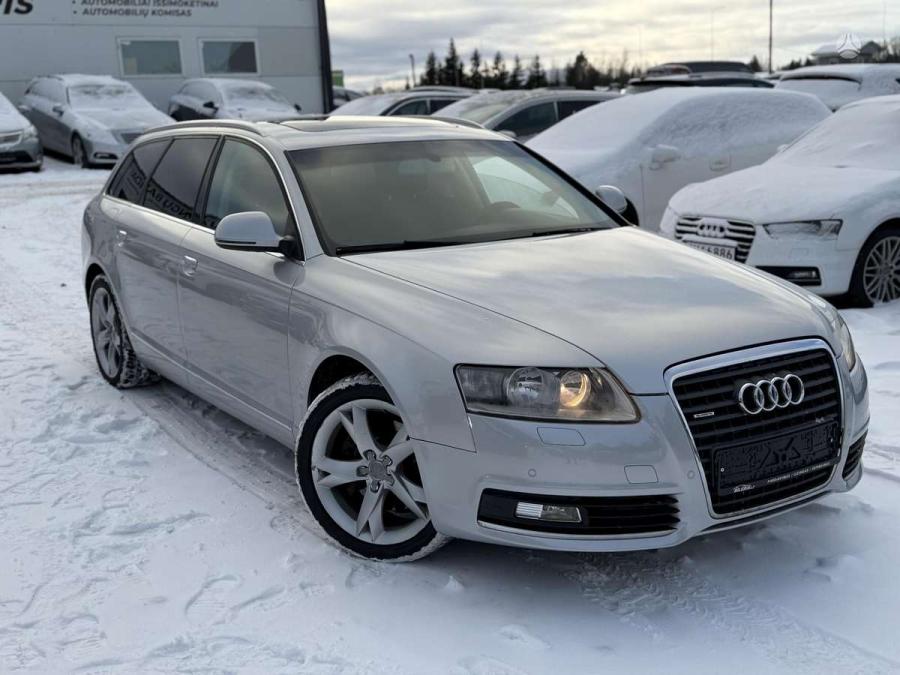 Grey Audi A6 2009 in Utena, with an engine capacity of 2.70 L and mileage of 280 thousand km for 4390 €, photo 1 on AUTOMOTO.COM.LV