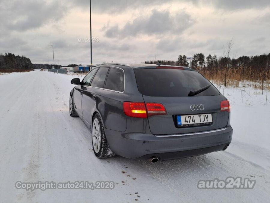 Grey Audi A6 2009 in Tallinn, with an engine capacity of 3.00 L and mileage of 434 thousand km for 5200 €, photo 4 on AUTOMOTO.COM.LV