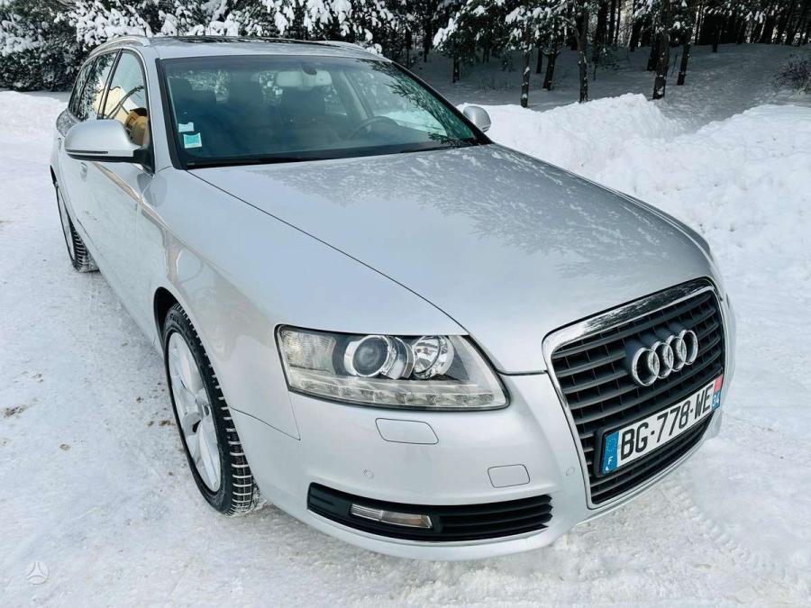 Grey Audi A6 2009 in Vilnius, with an engine capacity of 2.70 L and mileage of 272 thousand km for 5500 €, photo 1 on AUTOMOTO.COM.LV