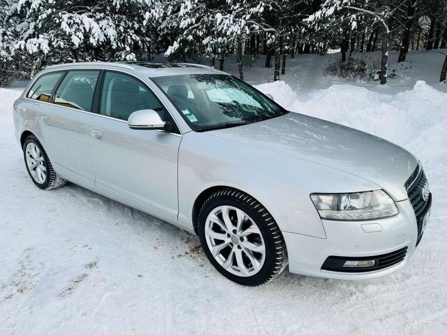 Grey Audi A6 2009 in Vilnius, with an engine capacity of 2.70 L and mileage of 272 thousand km for 5500 €, photo 5 on AUTOMOTO.COM.LV