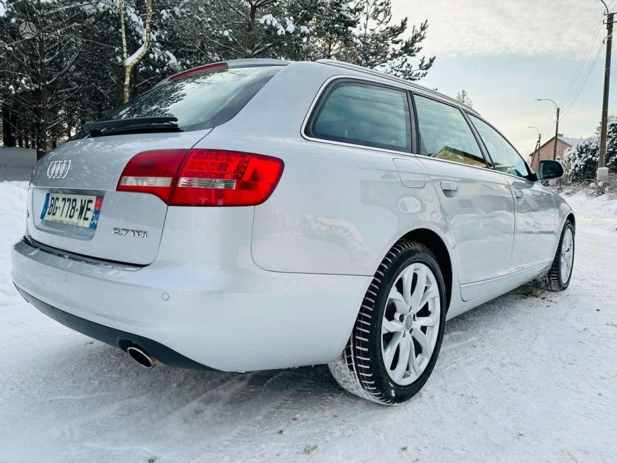 Grey Audi A6 2009 in Vilnius, with an engine capacity of 2.70 L and mileage of 272 thousand km for 5500 €, photo 6 on AUTOMOTO.COM.LV