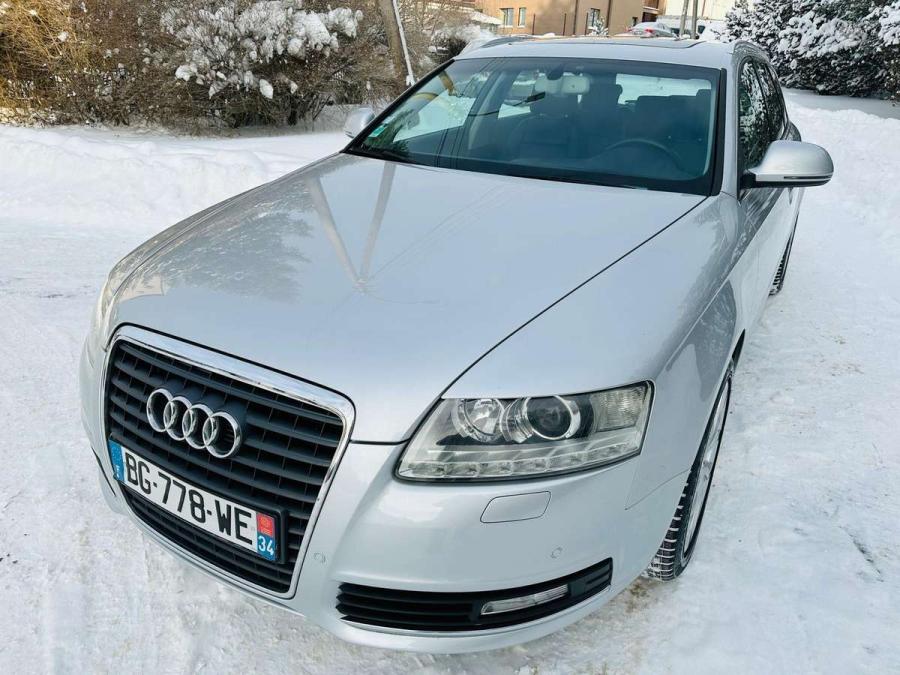 Grey Audi A6 2009 in Vilnius, with an engine capacity of 2.70 L and mileage of 272 thousand km for 5500 €, photo 11 on AUTOMOTO.COM.LV