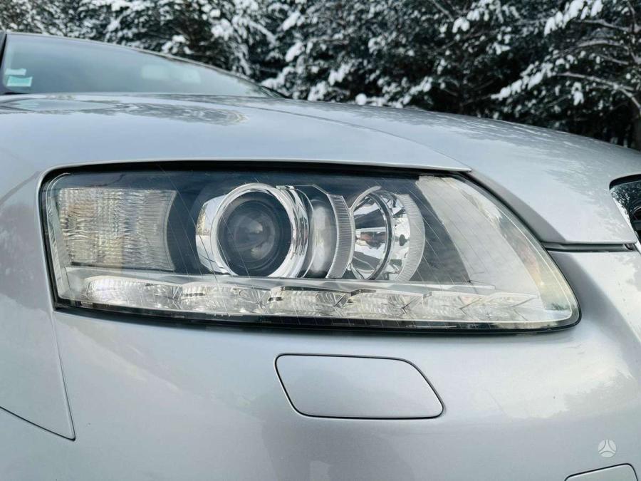 Grey Audi A6 2009 in Vilnius, with an engine capacity of 2.70 L and mileage of 272 thousand km for 5500 €, photo 14 on AUTOMOTO.COM.LV