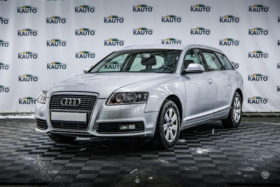 Grey Audi A6 2009 in Kaunas, with an engine capacity of 2.70 L and mileage of 0 thousand km for 5890 €, photo 1 on AUTOMOTO.COM.LV