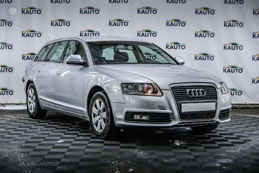 Grey Audi A6 2009 in Kaunas, with an engine capacity of 2.70 L and mileage of 0 thousand km for 5890 €, photo 2 on AUTOMOTO.COM.LV