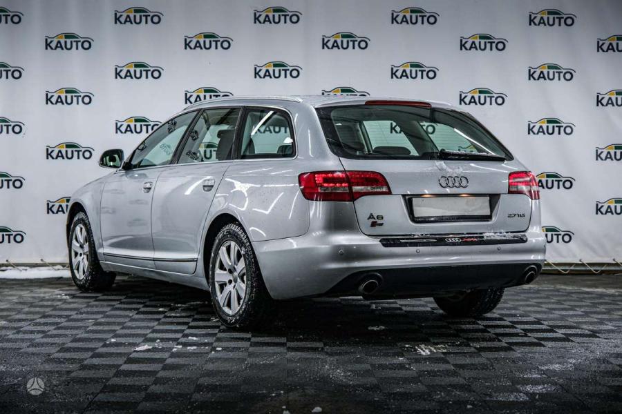 Grey Audi A6 2009 in Kaunas, with an engine capacity of 2.70 L and mileage of 0 thousand km for 5890 €, photo 4 on AUTOMOTO.COM.LV
