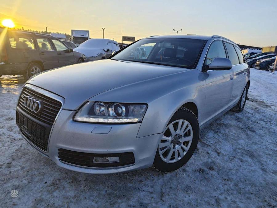 Pelēks Audi A6 2009 Viļņa, ar dzinēja tilpumu 2.70 L un nobraukumu 350 tūkst. km par 3900 €, foto 1 vietnē AUTOMOTO.COM.LV