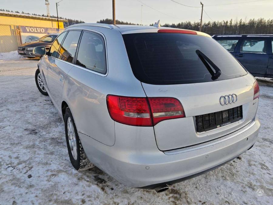 Pelēks Audi A6 2009 Viļņa, ar dzinēja tilpumu 2.70 L un nobraukumu 350 tūkst. km par 3900 €, foto 6 vietnē AUTOMOTO.COM.LV