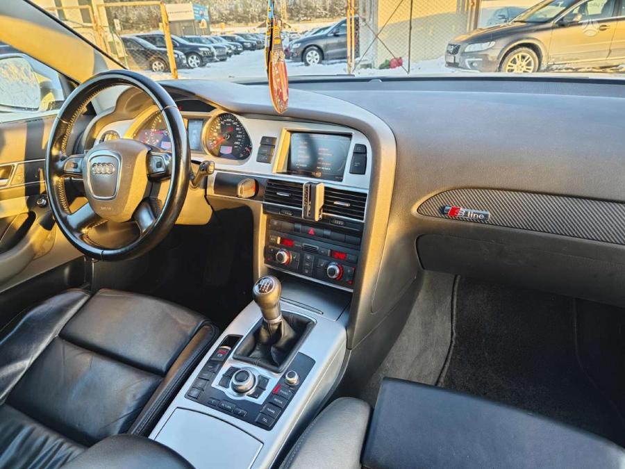 Pelēks Audi A6 2009 Viļņa, ar dzinēja tilpumu 2.70 L un nobraukumu 350 tūkst. km par 3900 €, foto 17 vietnē AUTOMOTO.COM.LV