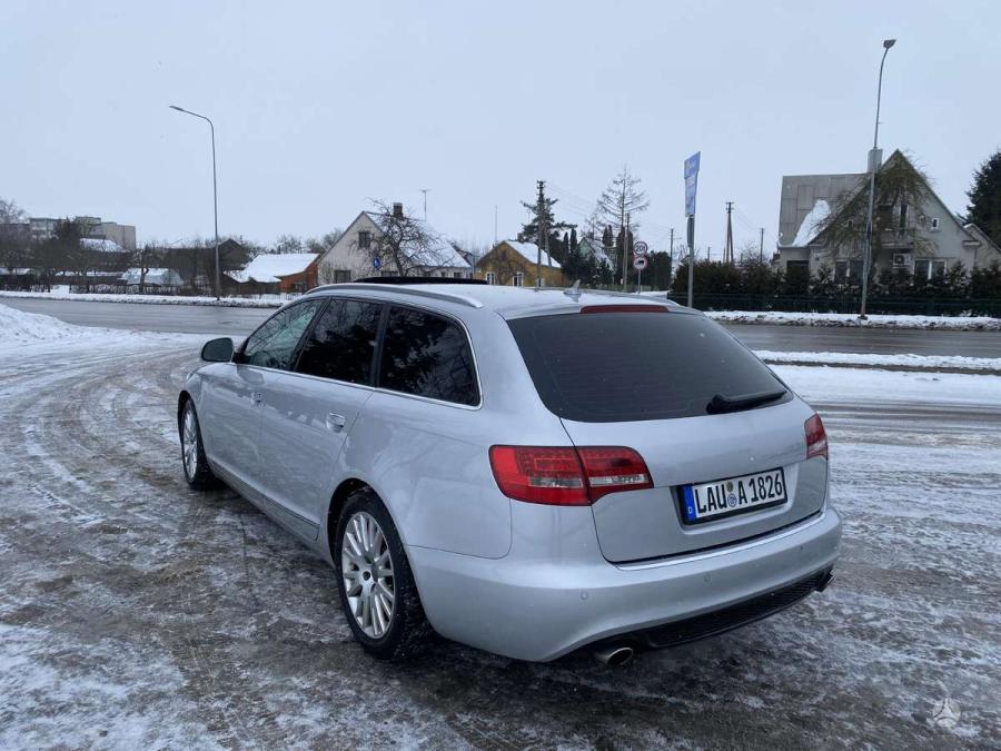 Pelēks Audi A6 2009 Marijampole, ar dzinēja tilpumu 2.70 L un nobraukumu 381 tūkst. km par 5650 €, foto 7 vietnē AUTOMOTO.COM.LV