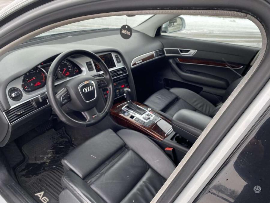Pelēks Audi A6 2009 Marijampole, ar dzinēja tilpumu 2.70 L un nobraukumu 381 tūkst. km par 5650 €, foto 11 vietnē AUTOMOTO.COM.LV