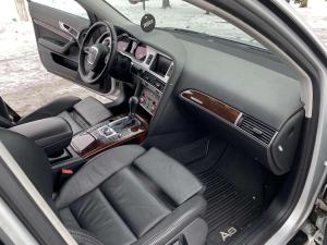 Pelēks Audi A6 2009 Marijampole, ar dzinēja tilpumu 2.70 L un nobraukumu 381 tūkst. km par 5650 €, foto 12 vietnē AUTOMOTO.COM.LV