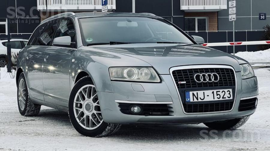 Pelēks Audi A6 2009 Rīga, ar dzinēja tilpumu 3.00 L un nobraukumu 280 tūkst. km par 3850 €, foto 1 vietnē AUTOMOTO.COM.LV