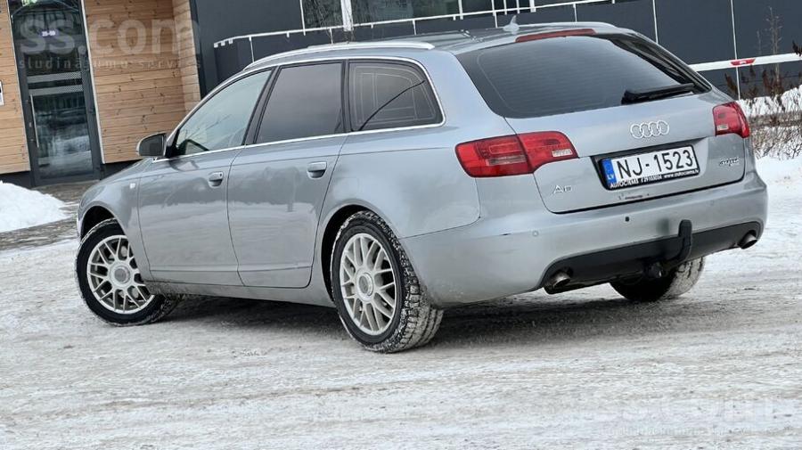 Pelēks Audi A6 2009 Rīga, ar dzinēja tilpumu 3.00 L un nobraukumu 280 tūkst. km par 3850 €, foto 4 vietnē AUTOMOTO.COM.LV