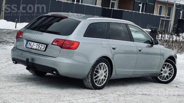 Grey Audi A6 2009 in Riga, with an engine capacity of 3.00 L and mileage of 280 thousand km for 3850 €, photo 5 on AUTOMOTO.COM.LV