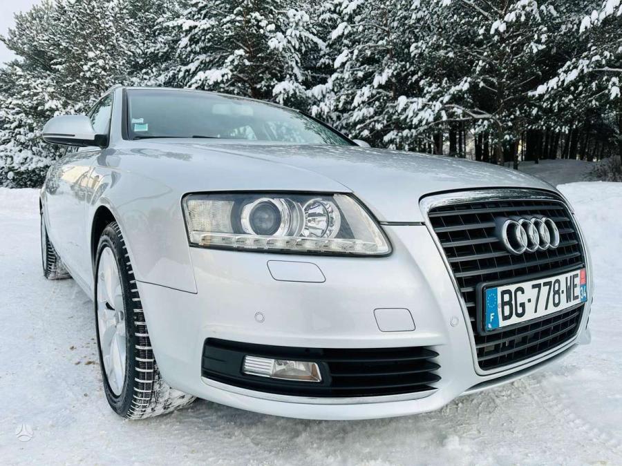 Pelēks Audi A6 2009 Viļņa, ar dzinēja tilpumu 2.70 L un nobraukumu 272 tūkst. km par 5495 €, foto 2 vietnē AUTOMOTO.COM.LV
